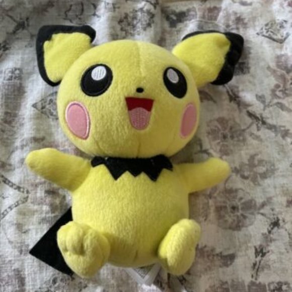 Toys | Pokemon Plush 8 Pichu New With Tag Licensed Product | Poshmark